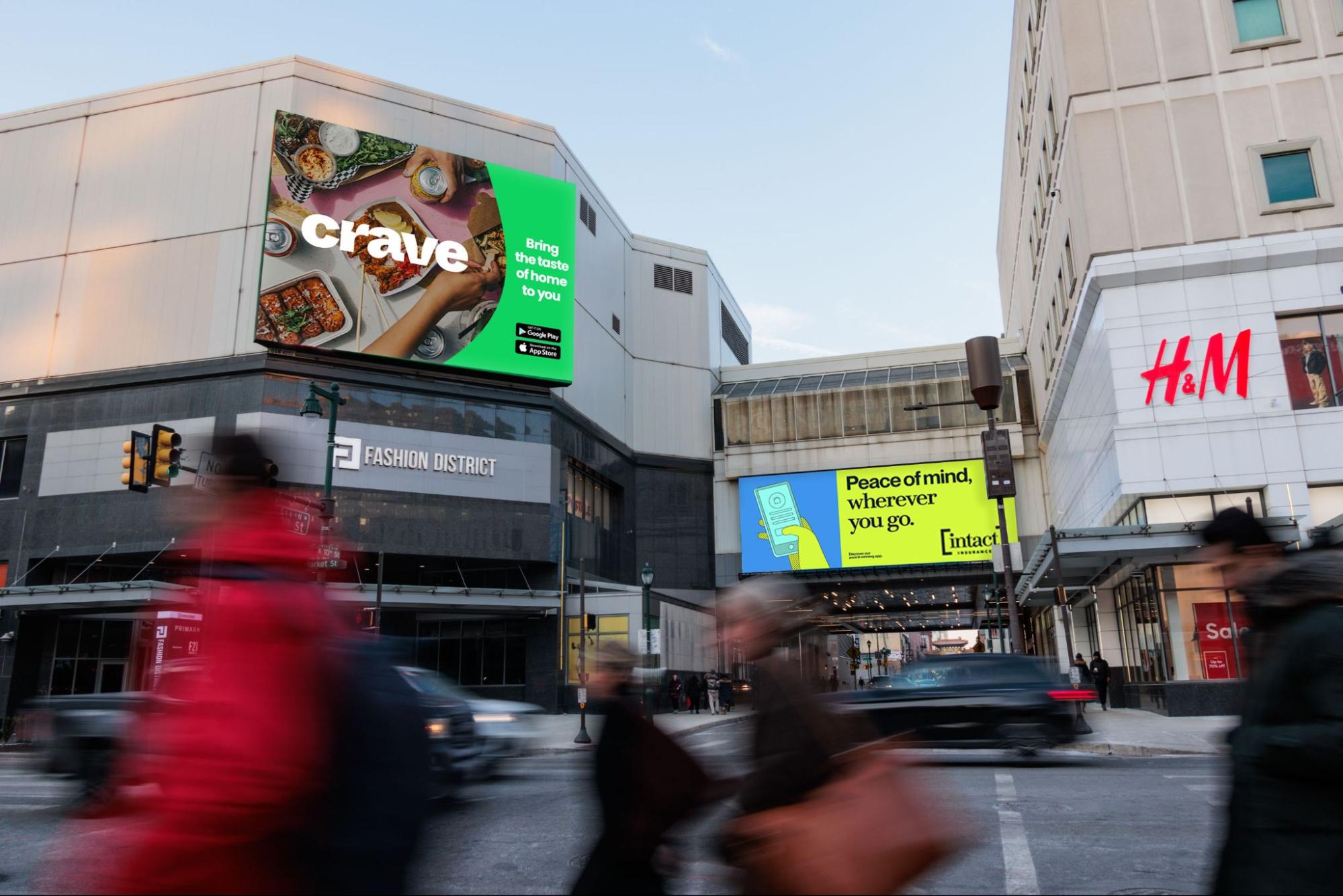 Philadelphia | SEPTA Ads | Outdoor Advertising | Intersection